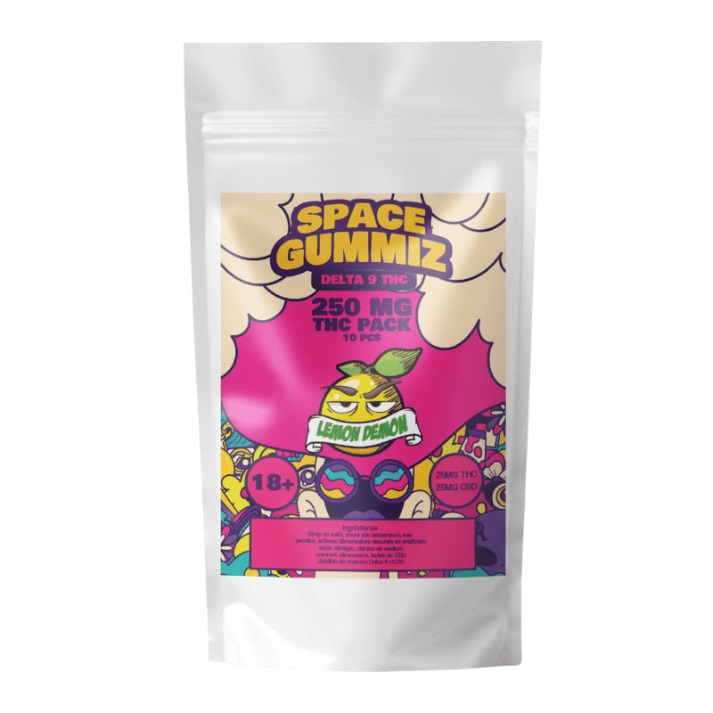 🍋 Gummies THC Lemon Demon 250MG – Le citron qui pique et plane fort
